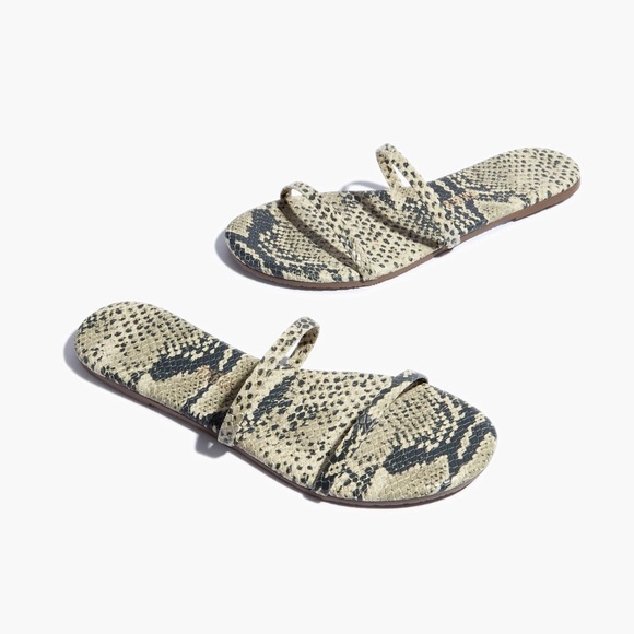 TKEES | Shoes | Nwt Tkees Gemma Vegan Animal Sandal | Poshmark